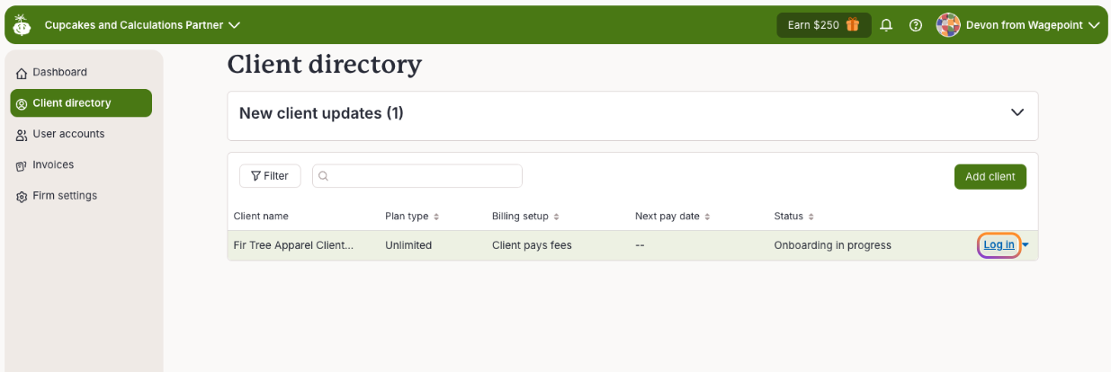 Onboard a new client (FINTRAC-compliant) – Wagepoint 2.0 Knowledge Base