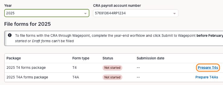 Create and submit T4 year-end forms for employees – Wagepoint 2.0 ...