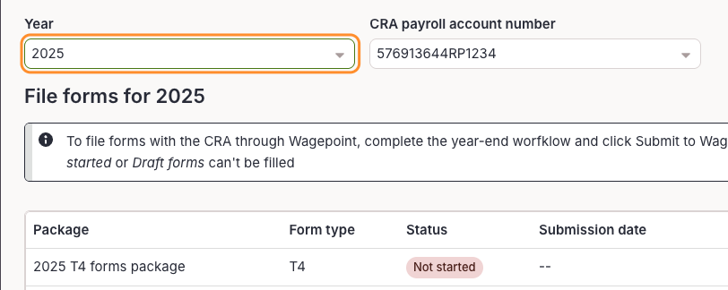 Create and submit T4 year-end forms for employees – Wagepoint 2.0 ...